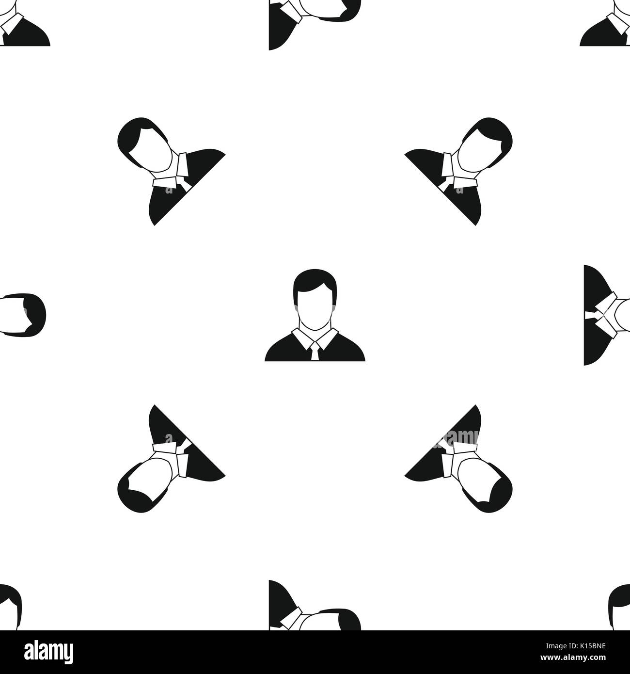 Manager pattern seamless black Stock Vector Image & Art - Alamy