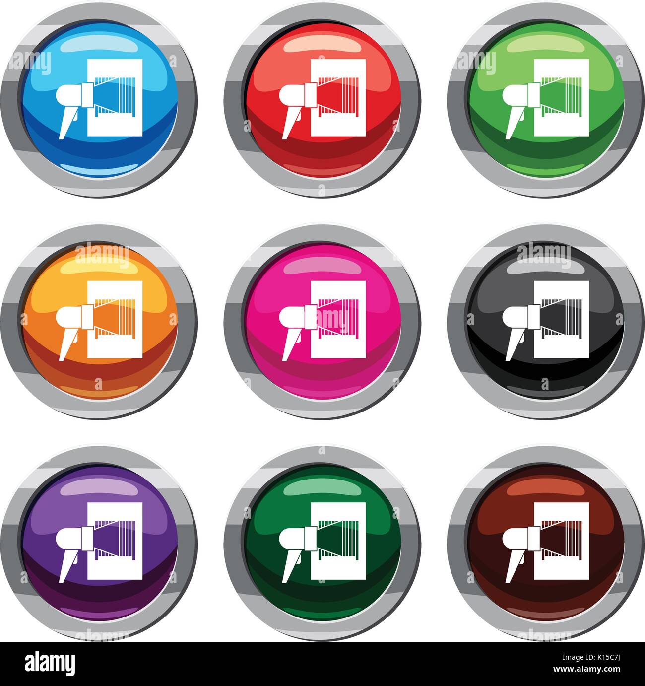Collection inventory identification Stock Vector Images - Alamy