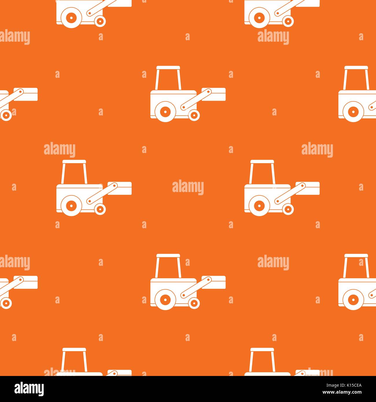 Truck to lift cargo pattern seamless Stock Vector Image & Art - Alamy