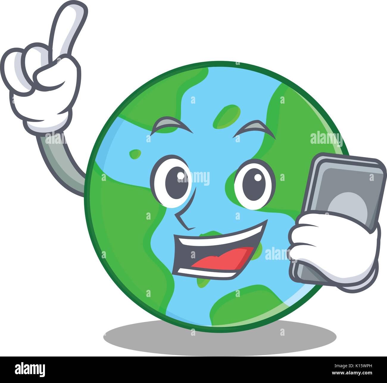 Cartoon globe hi-res stock photography and images - Alamy