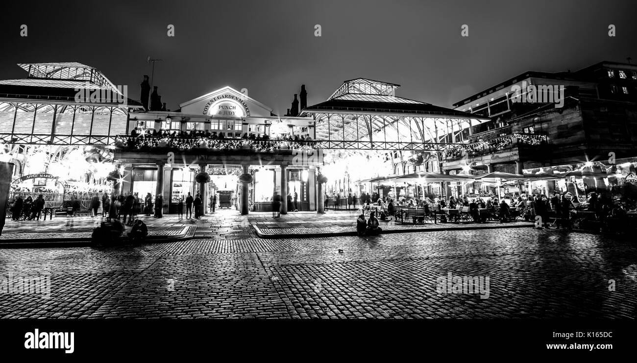 Beautiful night garden Black and White Stock Photos & Images - Alamy