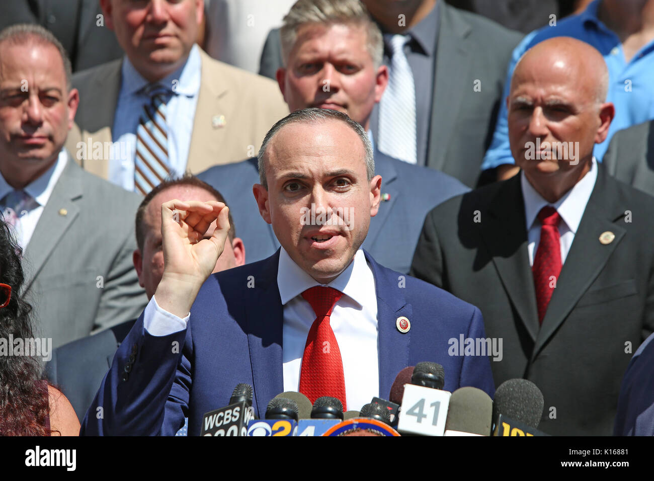 New York, USA. 24th Aug, 2017. NY City Council Member Mark Treyger. New ...