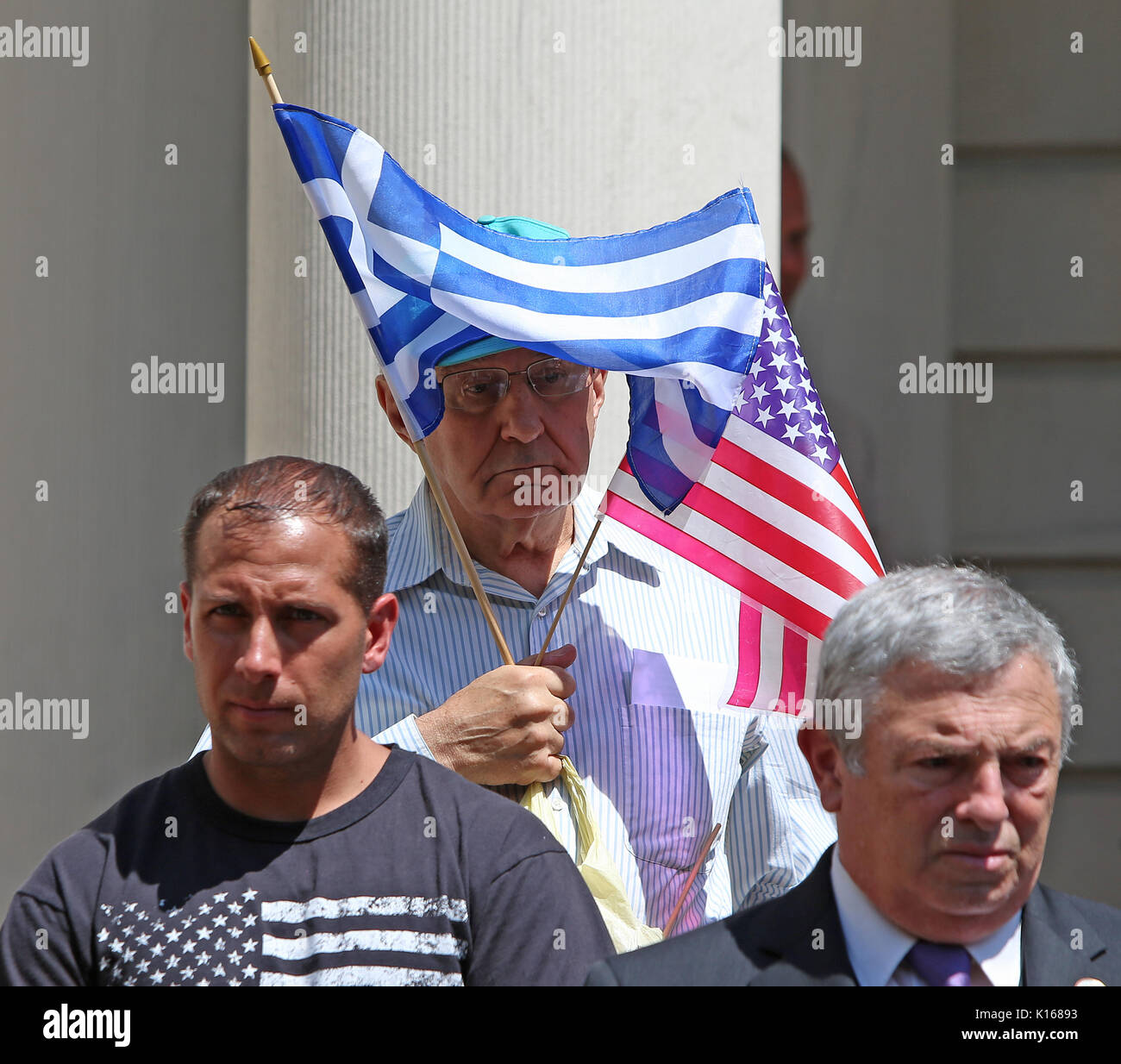 New York, USA. 24th Aug, 2017. New York City Council member for Staten ...