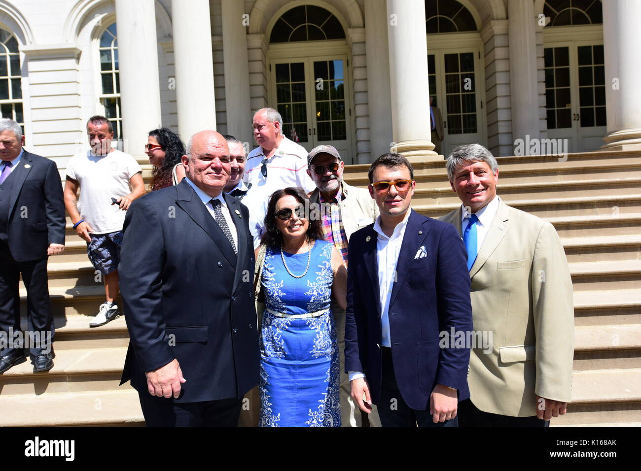 New York, USA. 24th Aug, 2017. New York City Council member for Staten ...