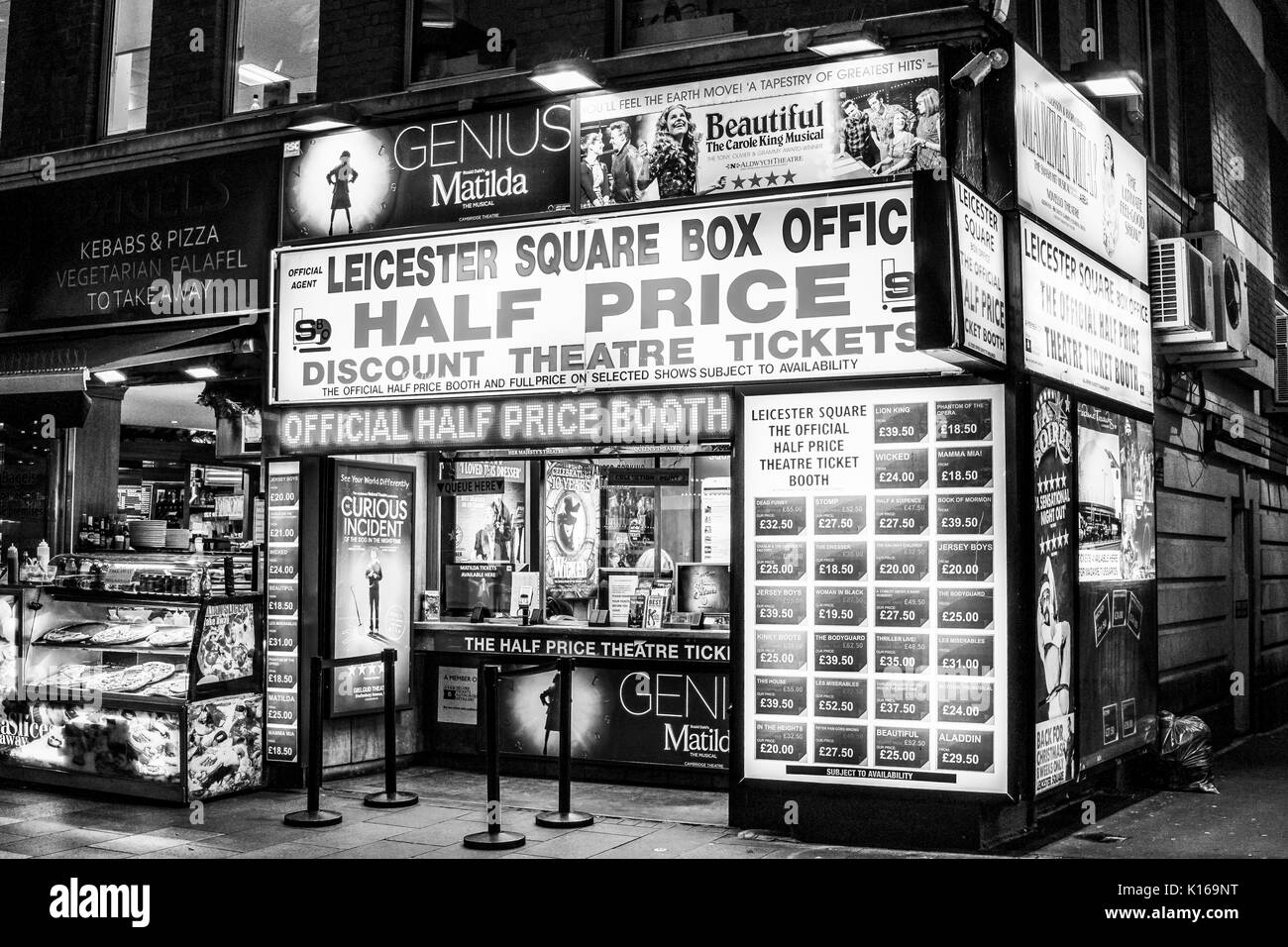 Half price discount theatre tickets at London Leicester Square - LONDON ...