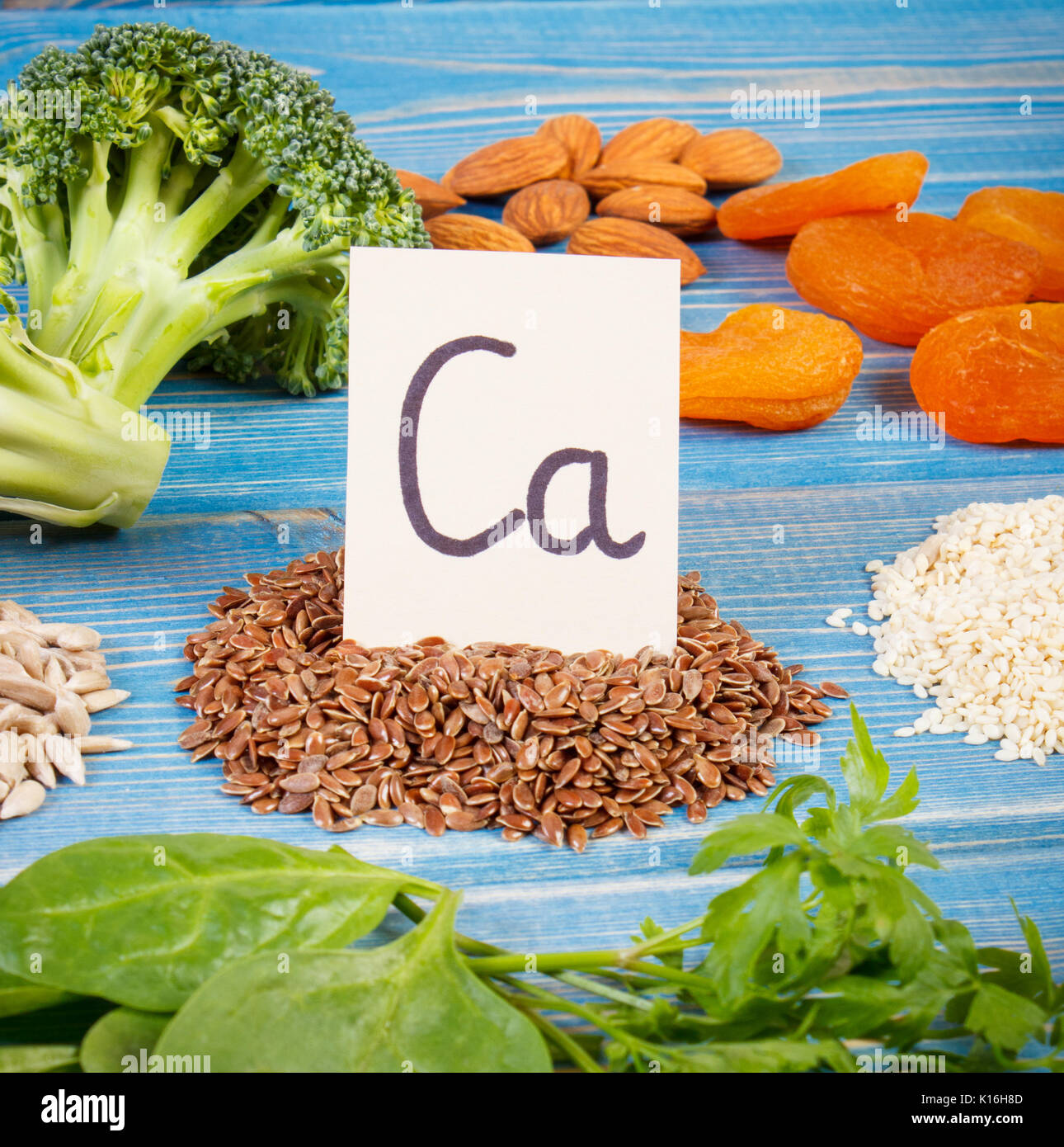 Ingredients or products containing calcium, natural minerals and ...