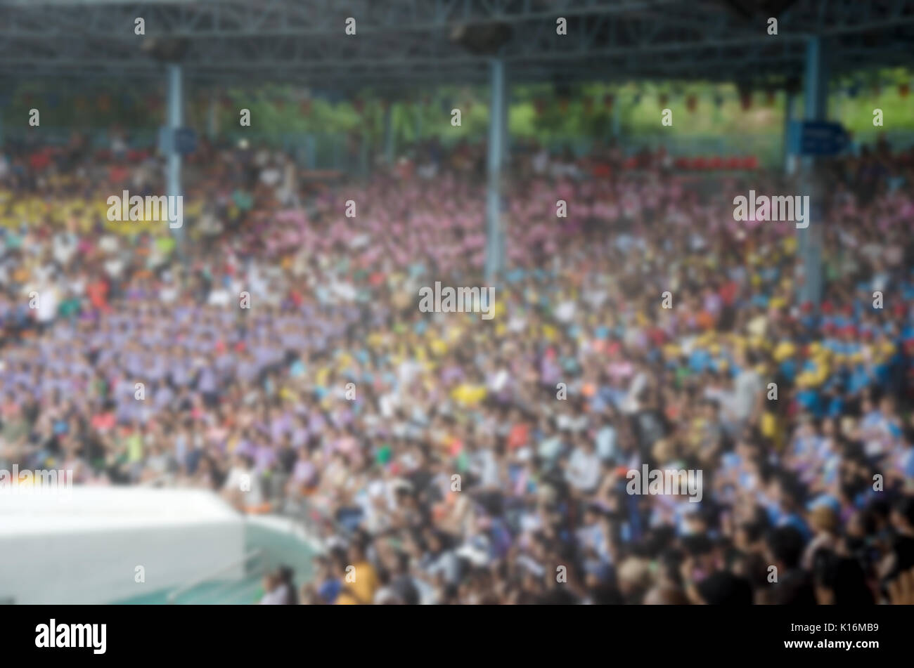 Stadium background crowd hi-res stock photography and images - Alamy