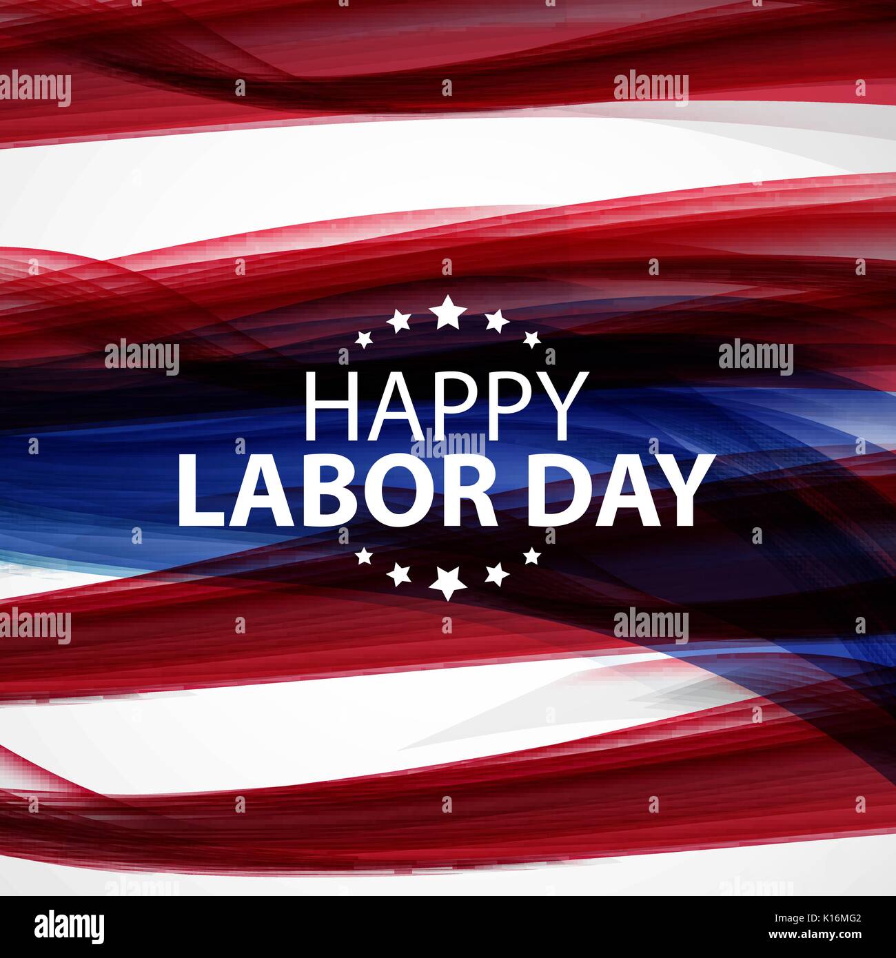 Happy Labor Day Poster Vector Illustration Stock Vector Image & Art - Alamy