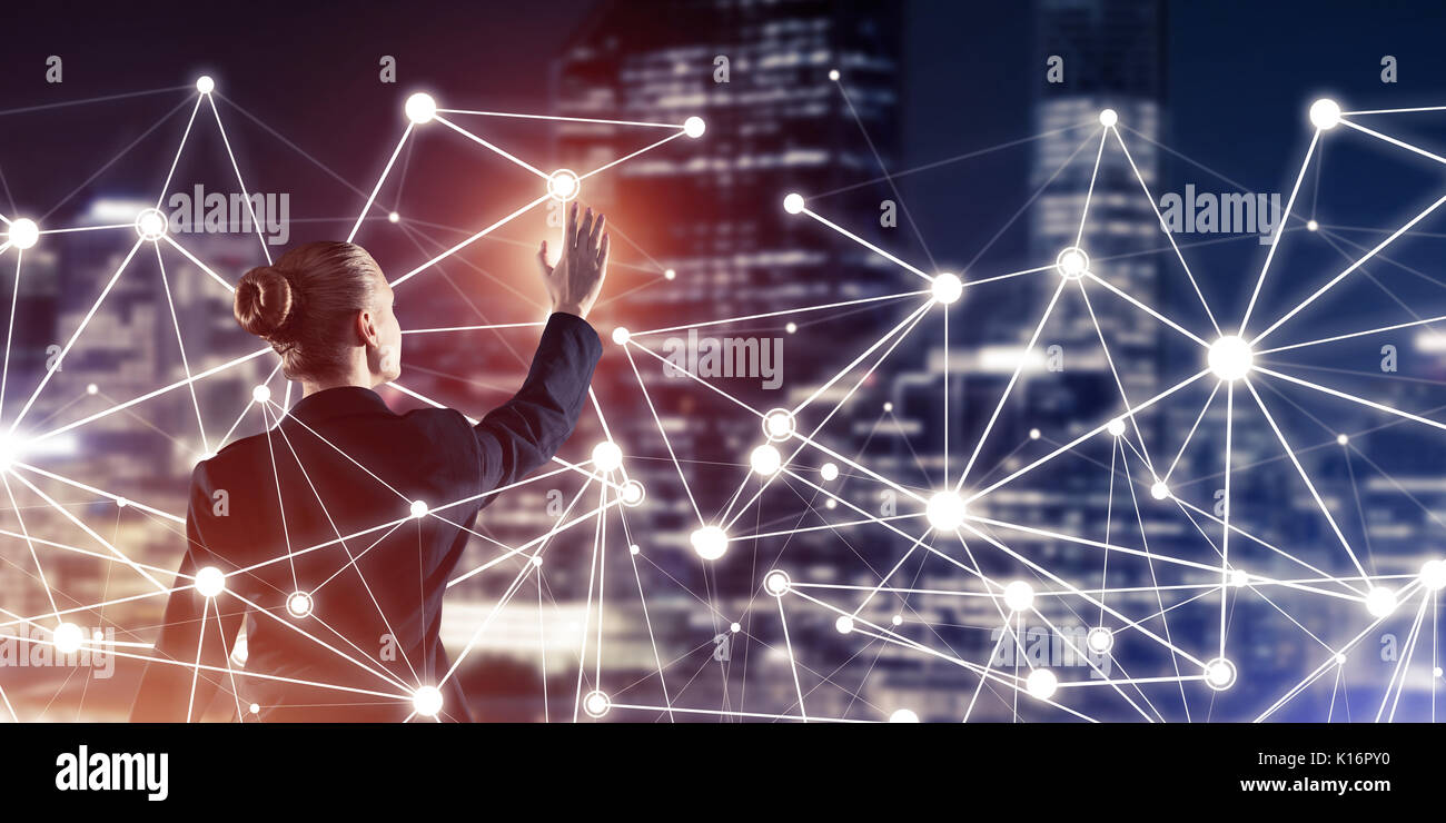 Modern wireless technologies and networking as tool for effectiv Stock ...