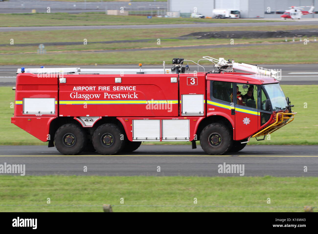 Prestwick airport fire service hi-res stock photography and images - Alamy
