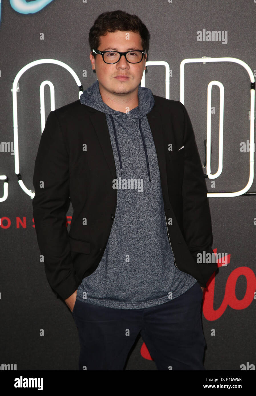 Celebrities attend ATOMIC BLONDE Premiere at The Theatre at Ace Hotel ...