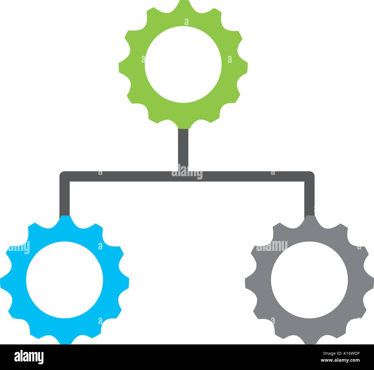 gears machine isolated icon Stock Vector Image & Art - Alamy