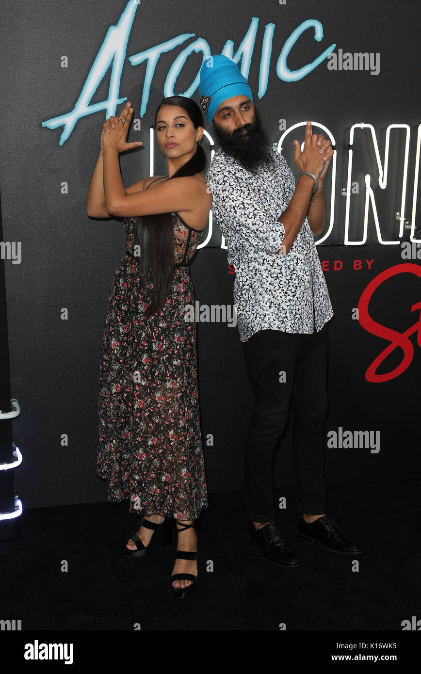 Premiere Of Focus Features' "Atomic Blonde" Featuring: Lilly Singh ...