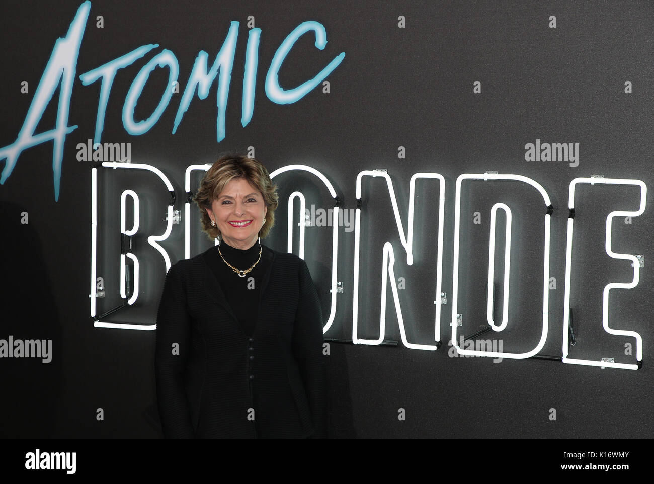 Premiere Of Focus Features' "Atomic Blonde" Featuring: Gloria Allred ...