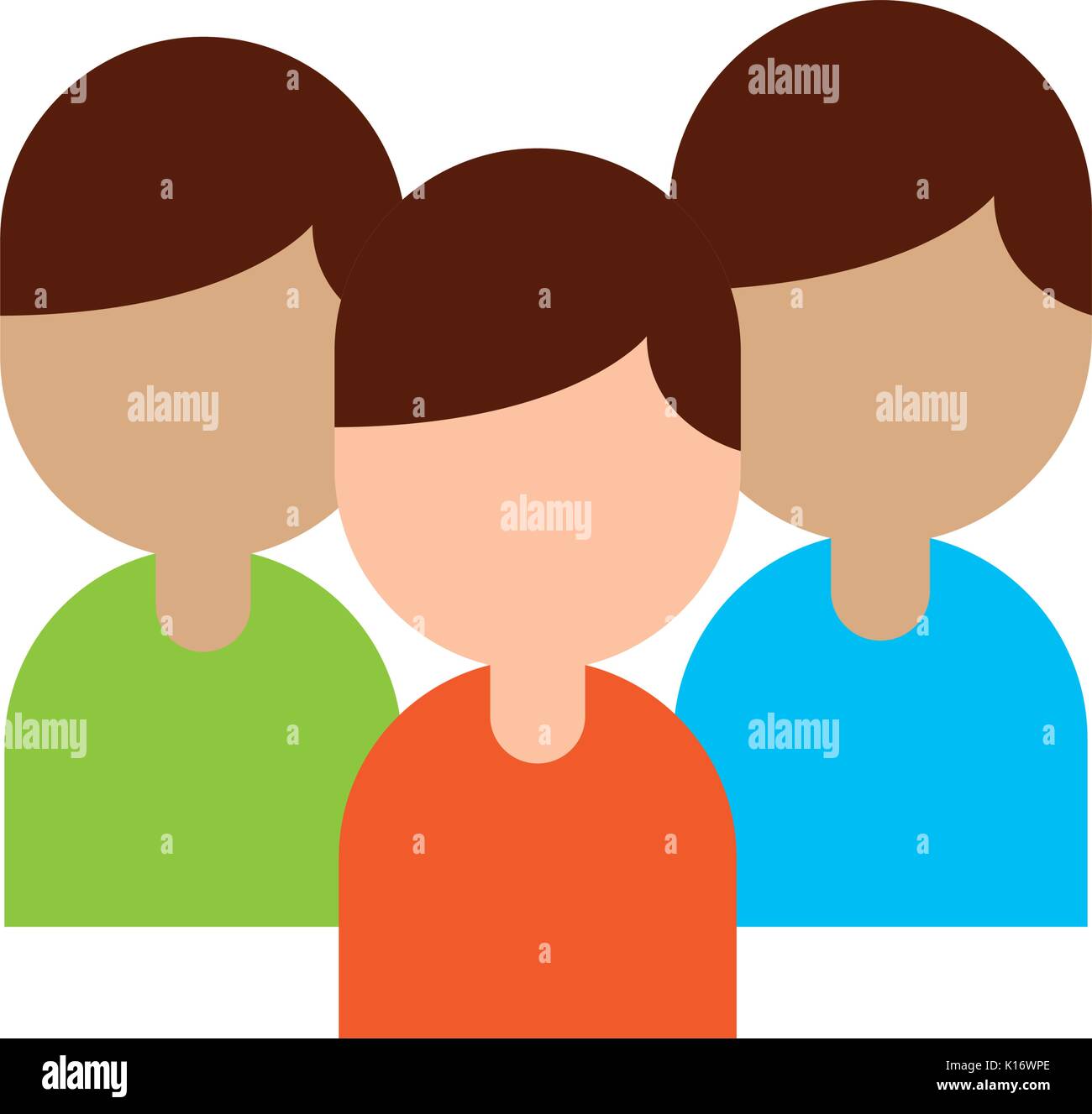 teamwork people avatars icon Stock Vector Image & Art - Alamy