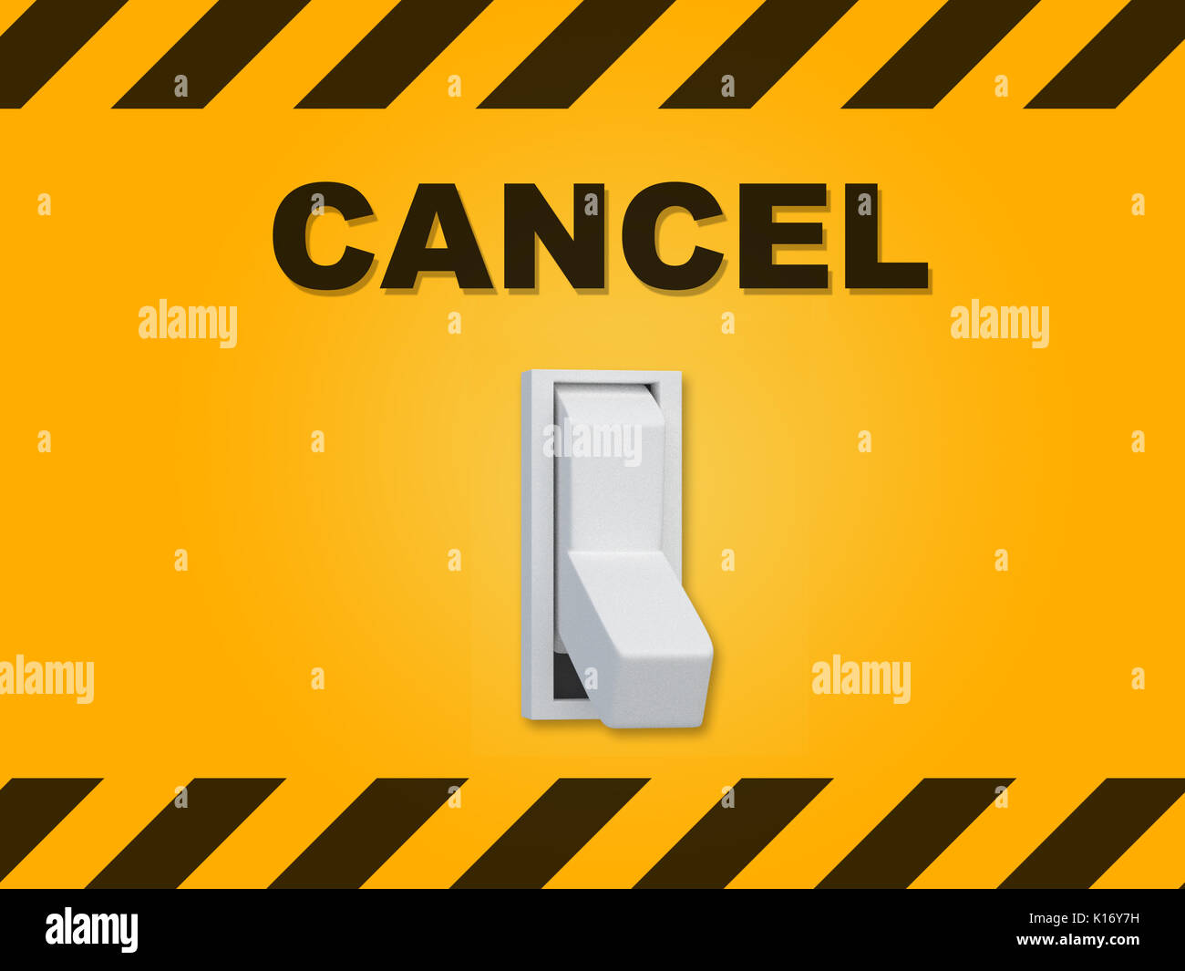 Cancel Button Yellow