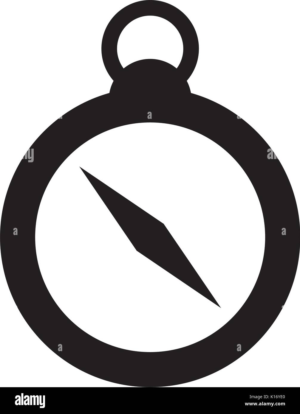 Traditional navigation compass east Stock Vector Images - Alamy