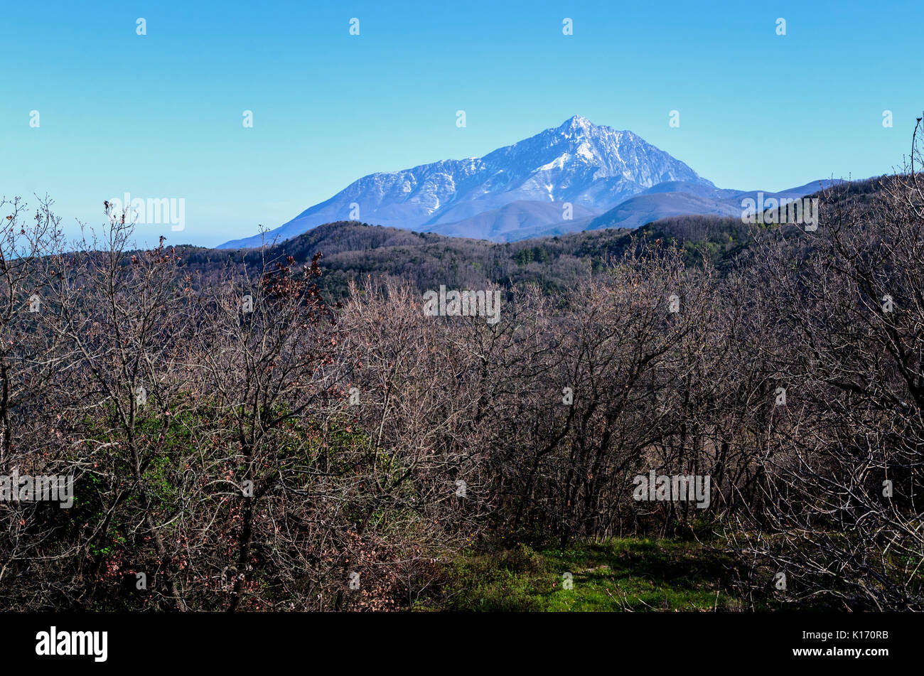 Mount Athos - Agio Oros , Greece Stock Photo - Alamy