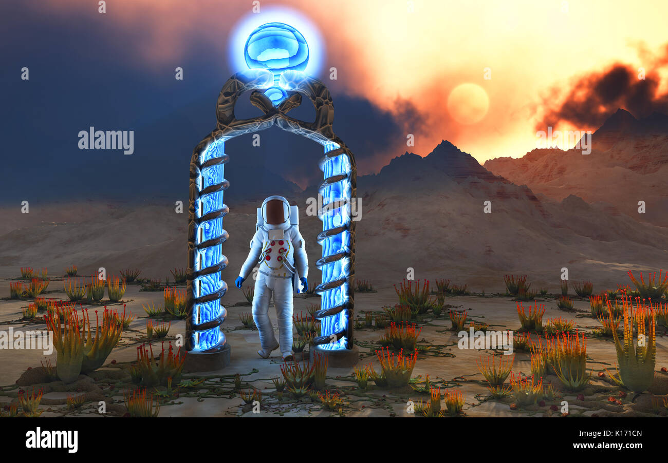 Portal into space hi-res stock photography and images - Alamy