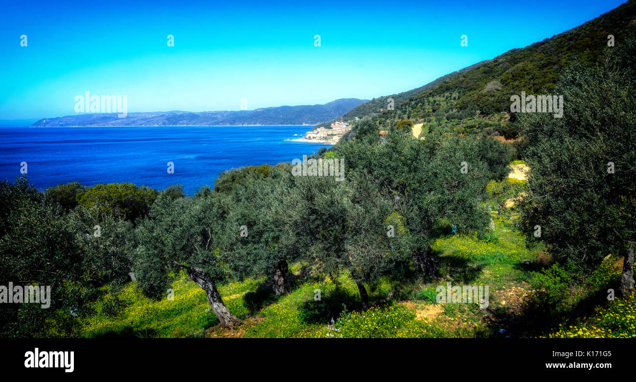 Mount athos man hi-res stock photography and images - Alamy
