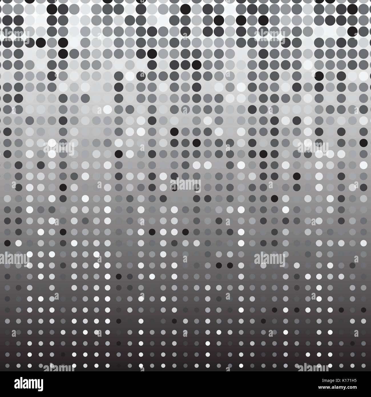 Silver dot halftone abstract background, stock vector Stock Vector ...