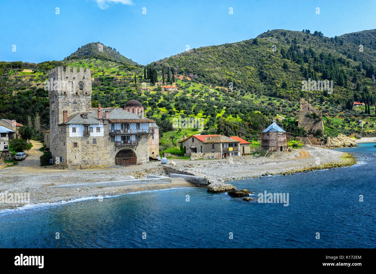 Monastery zograf hi-res stock photography and images - Alamy