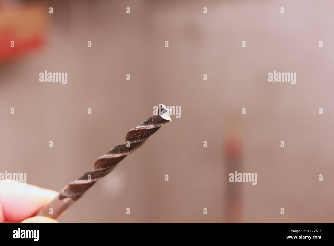 Drill on hand tool Stock Photo - Alamy