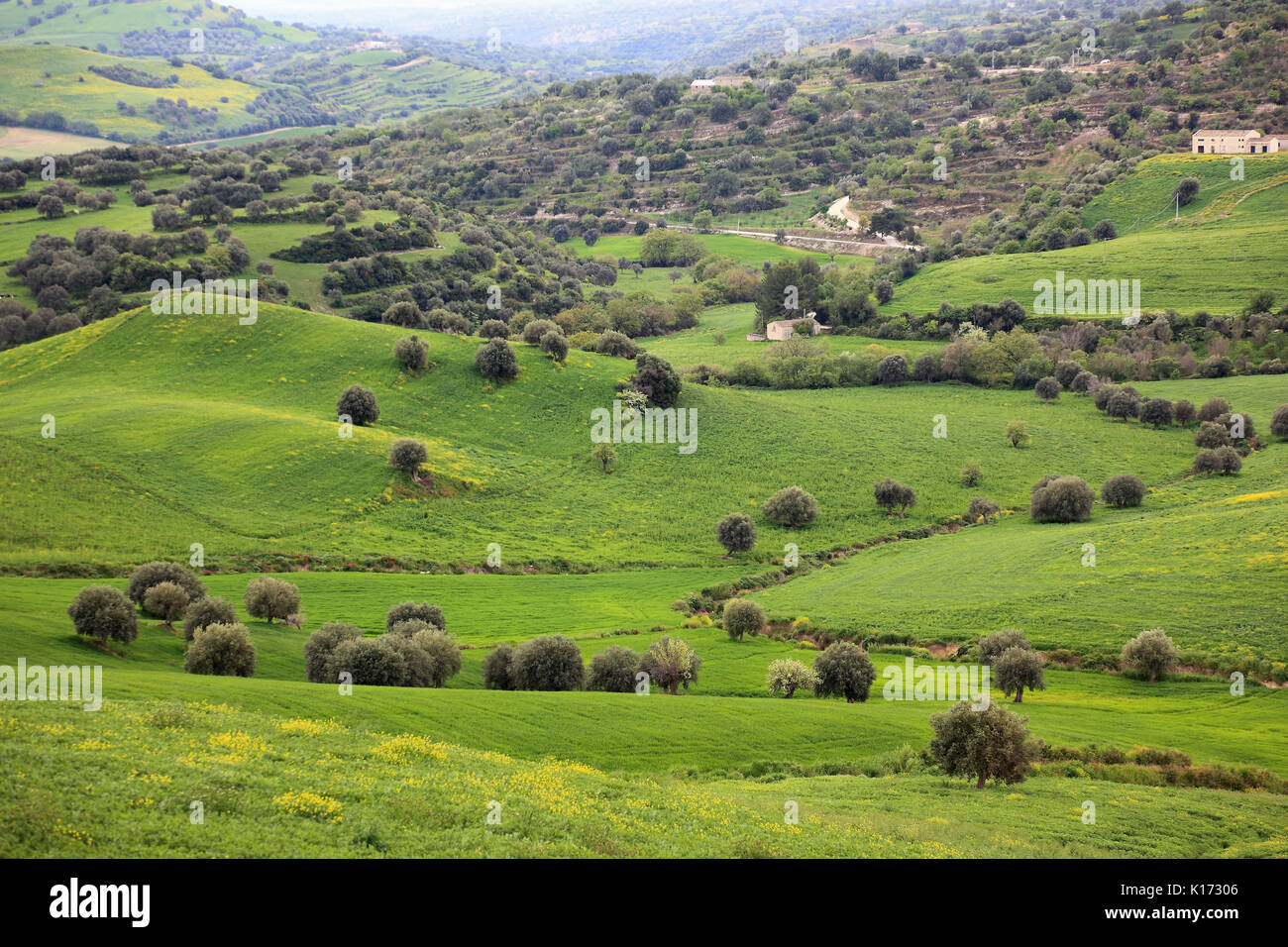 Picturesque sicilian countryside hi-res stock photography and images ...