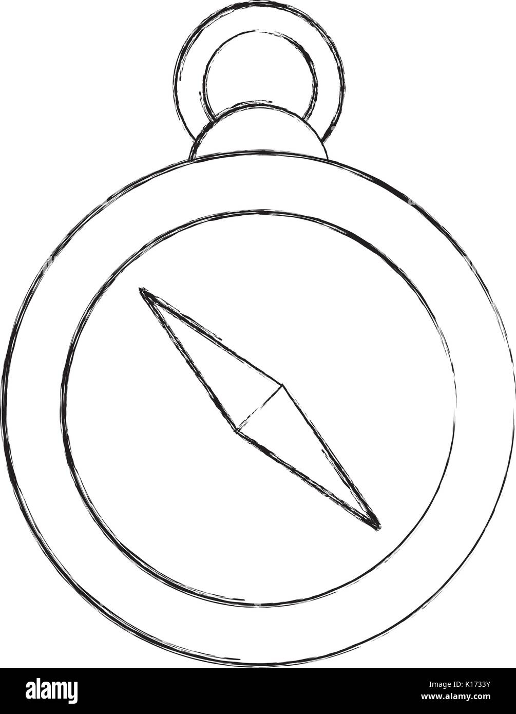 compass guide isolated icon Stock Vector Image & Art - Alamy