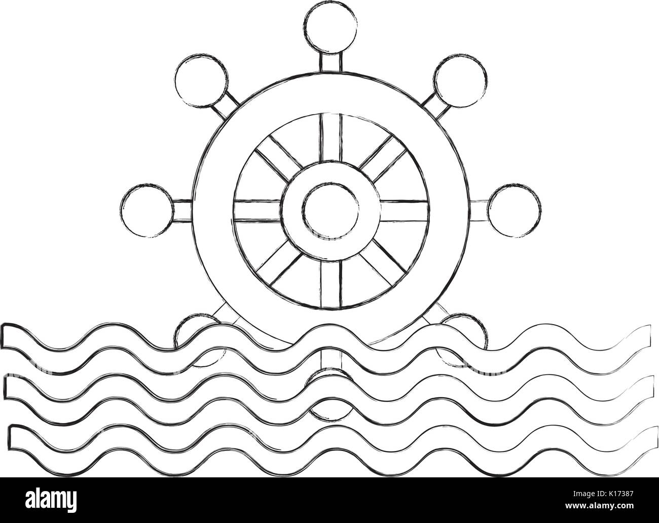 Timon ship marine icon hi-res stock photography and images - Alamy