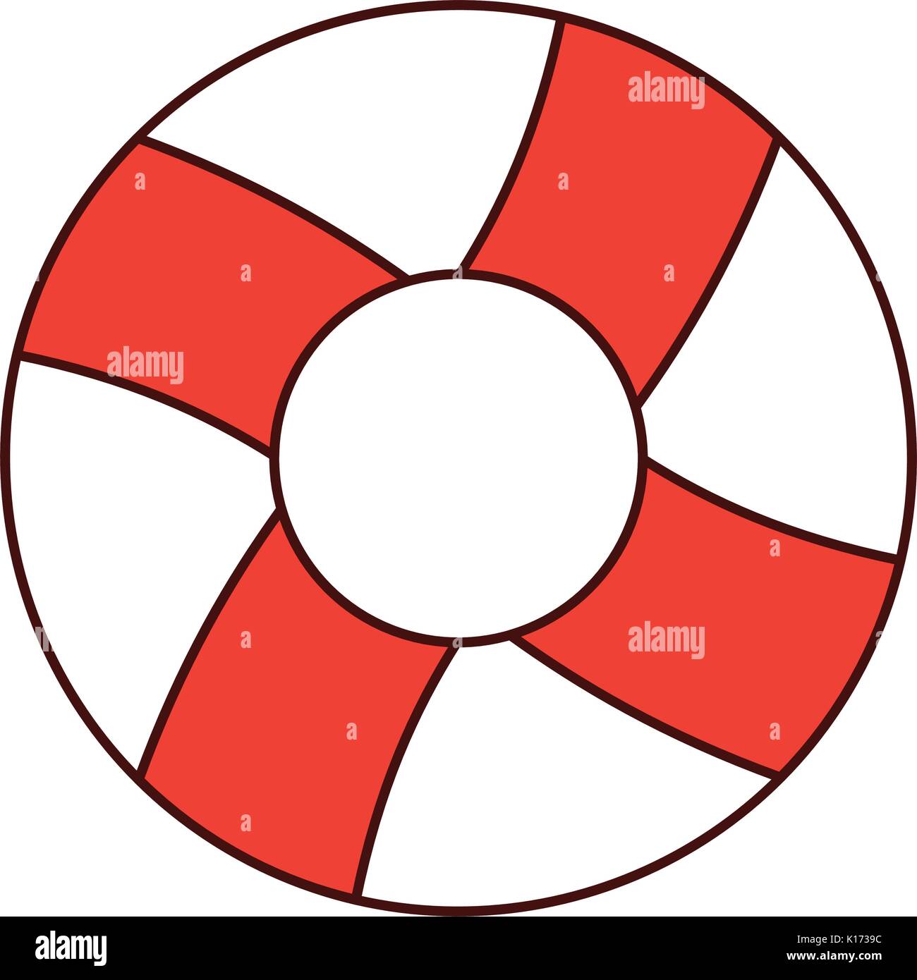 float lifeguard isolated icon Stock Vector Image & Art - Alamy