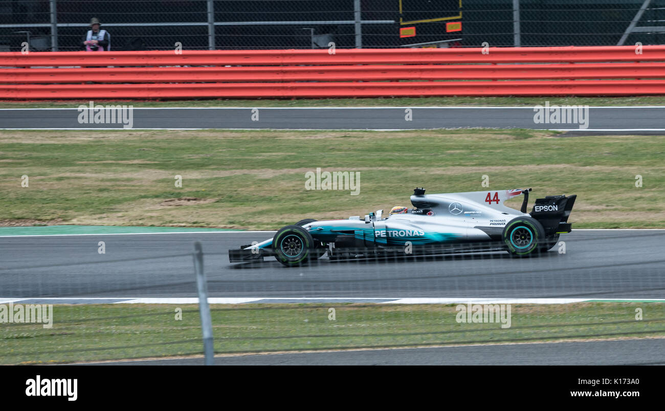 2017 silverstone lewis hamilton hi-res stock photography and images - Alamy