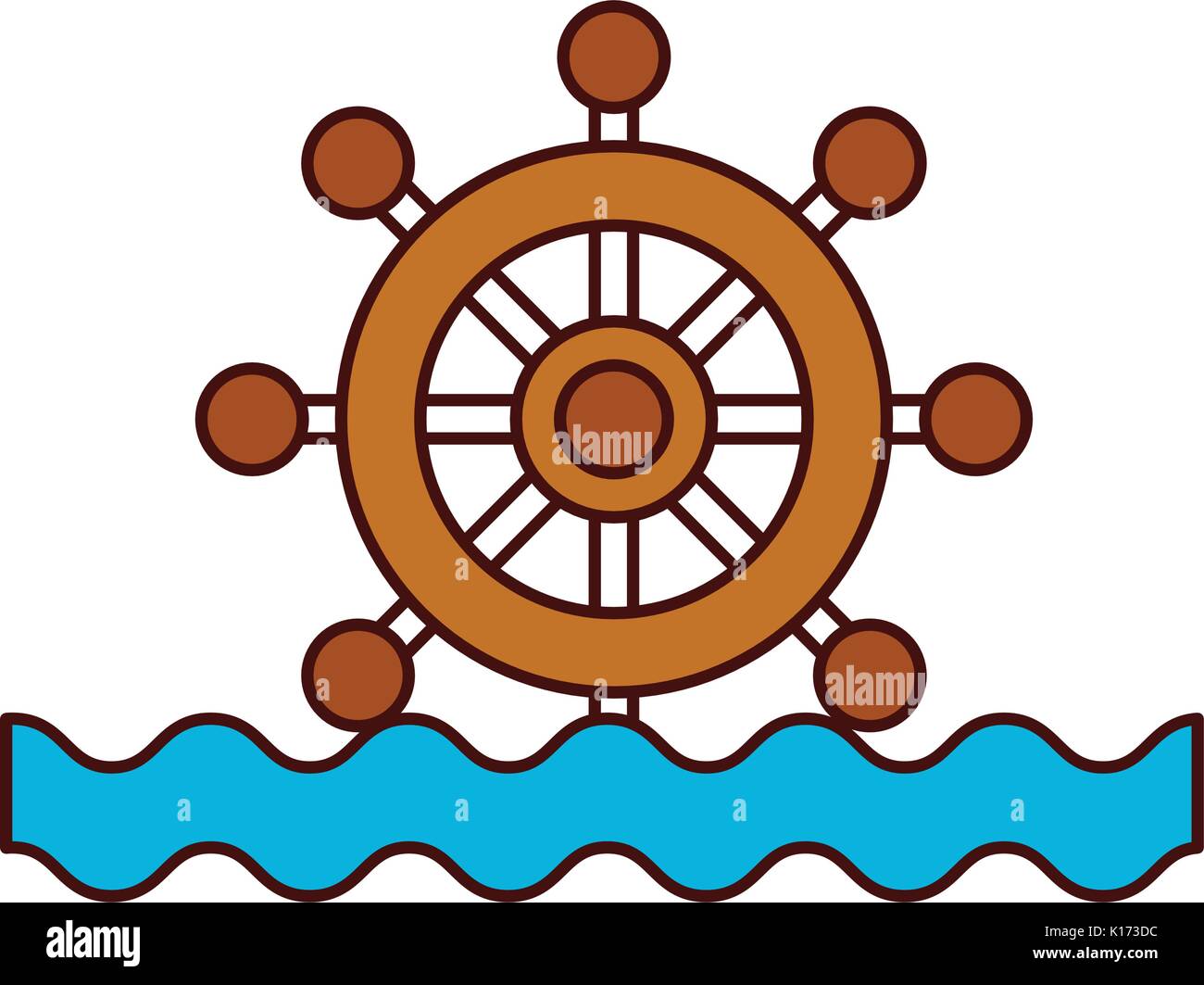 Timon boat isolated icon hi-res stock photography and images - Alamy