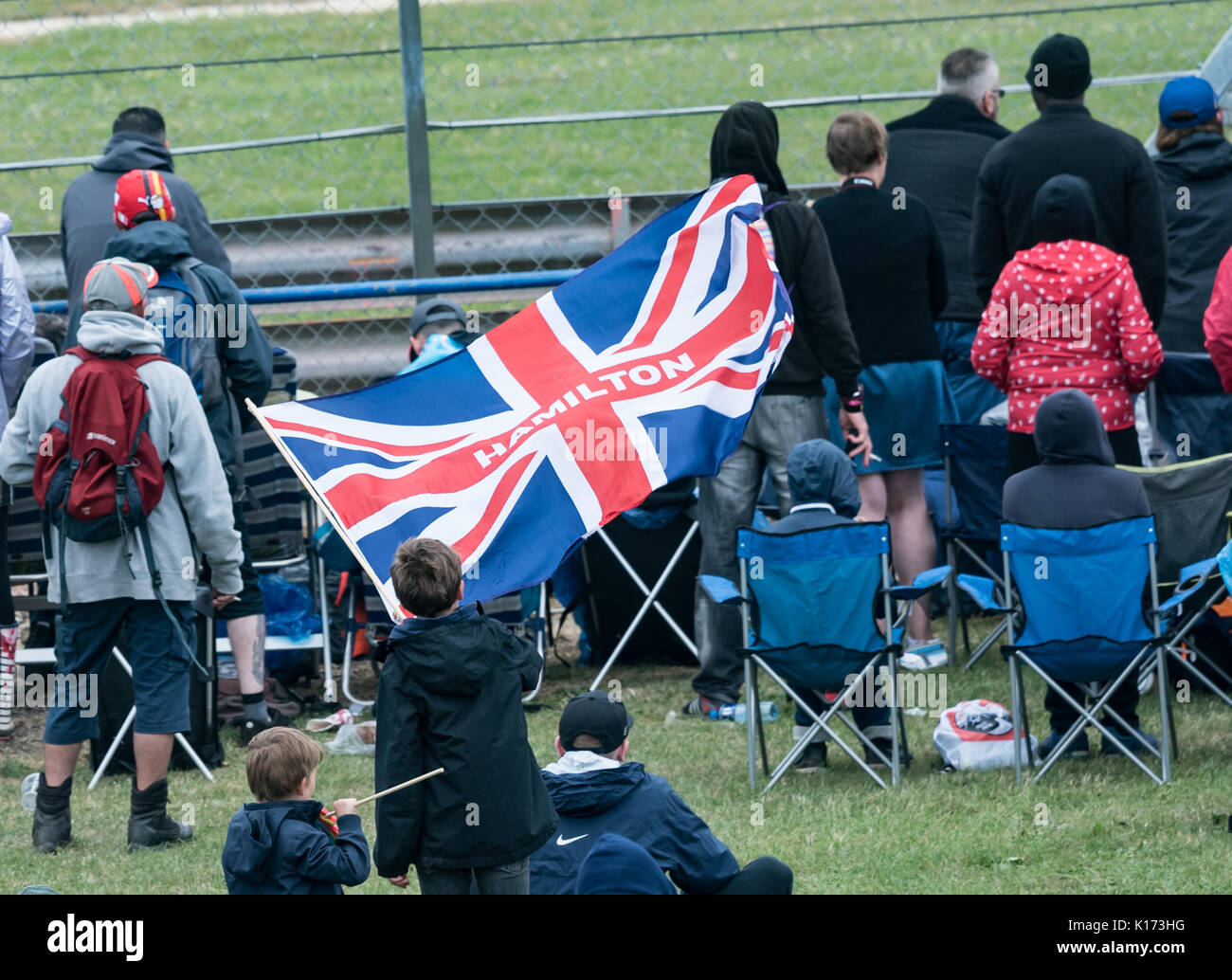 Flags at the silverstone circuit hi-res stock photography and images ...