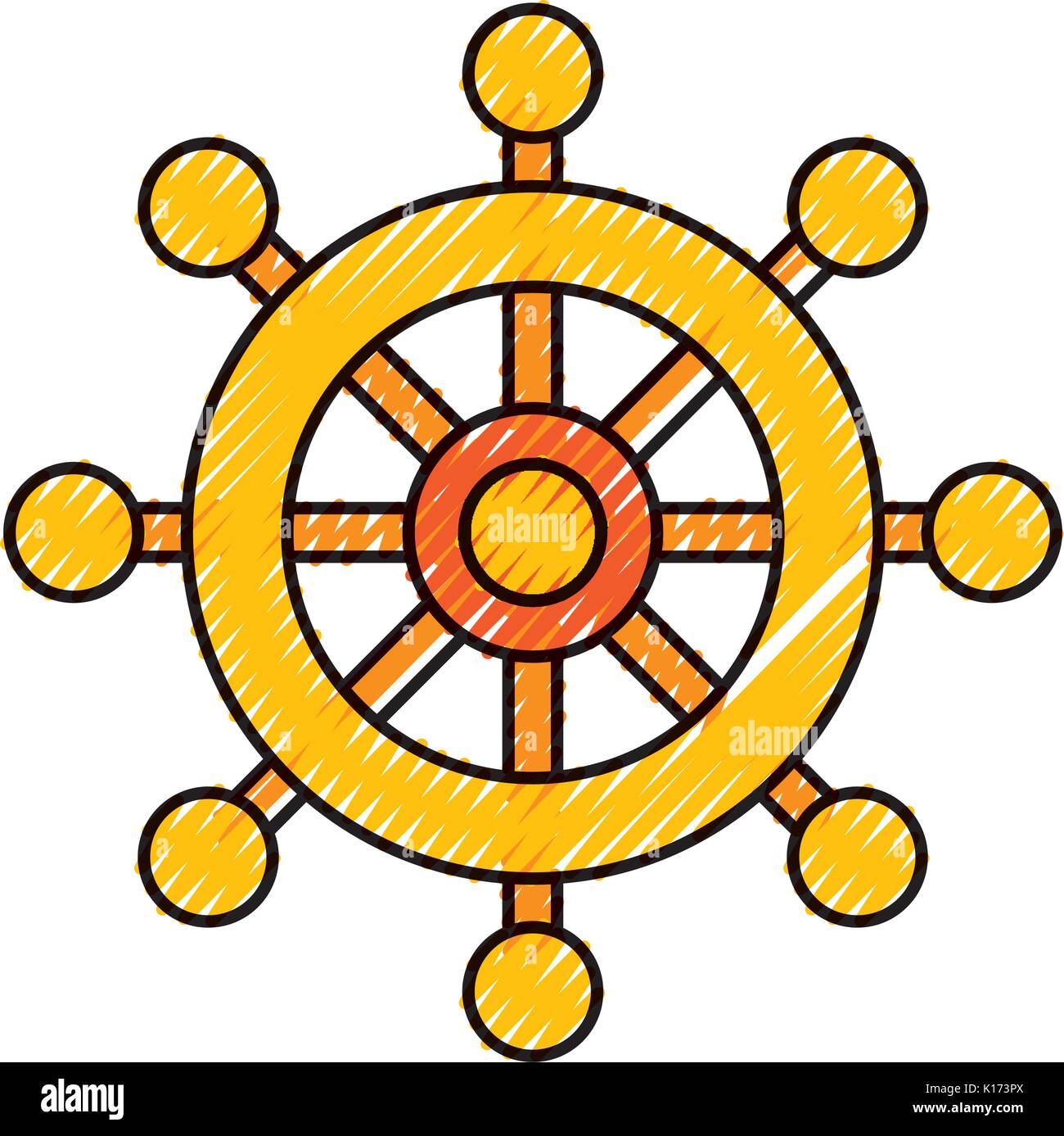 Timon ship marine icon hi-res stock photography and images - Alamy