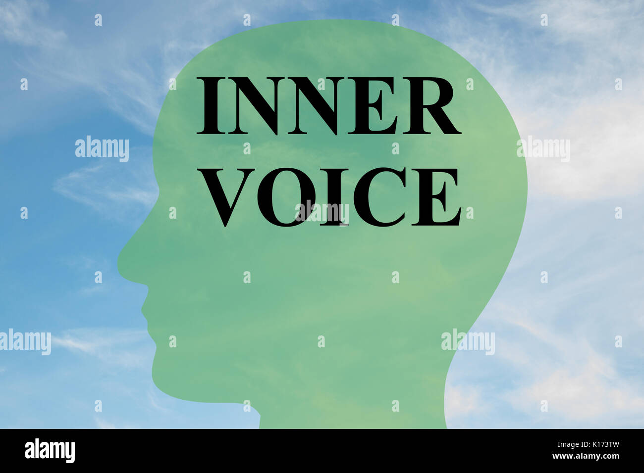 The inner voice hi-res stock photography and images - Alamy