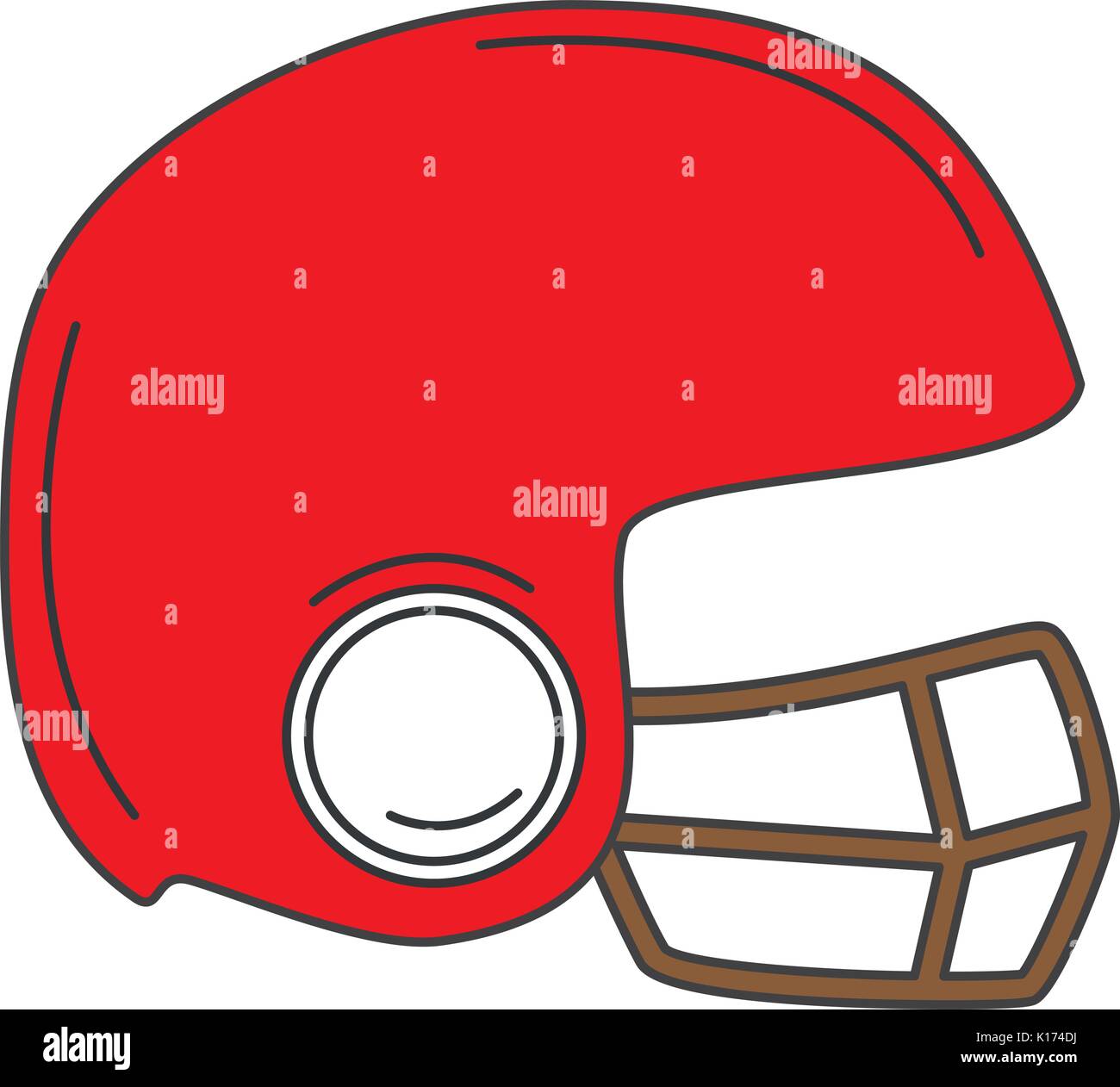 sport helmet isolated icon Stock Vector Image & Art - Alamy