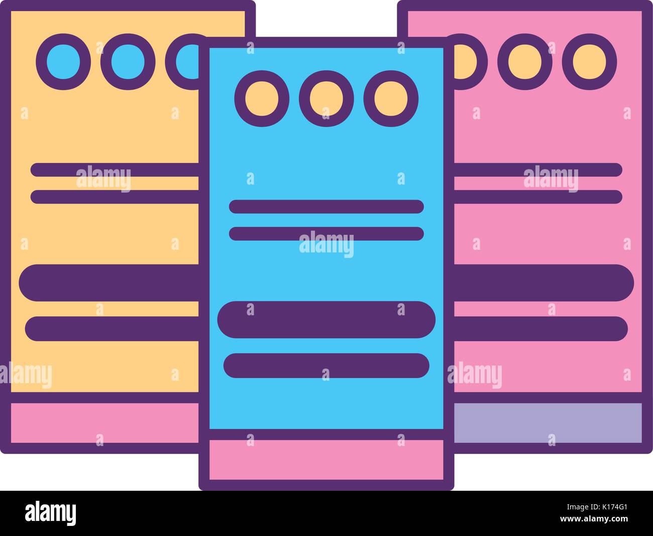 computer towers network icon Stock Vector Image & Art - Alamy