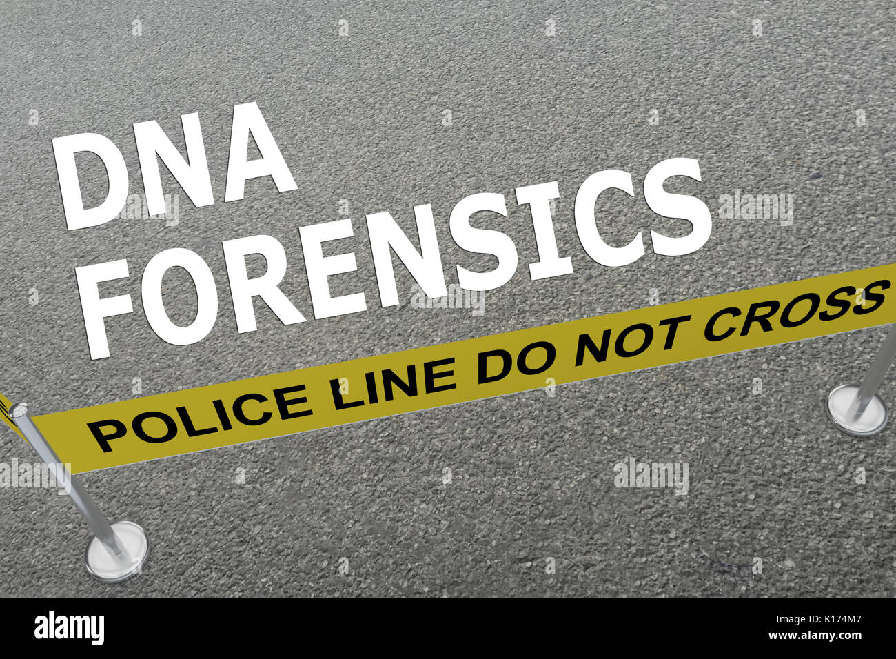 Dna Profile Genetic Fingerprint High Resolution Stock Photography and ...