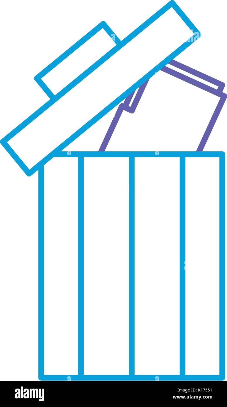 Document folder in bin hi-res stock photography and images - Alamy