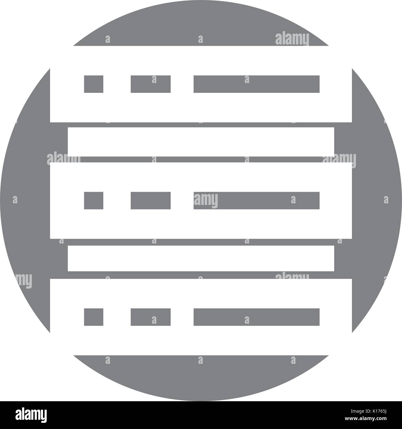 server data center icon Stock Vector Image & Art - Alamy