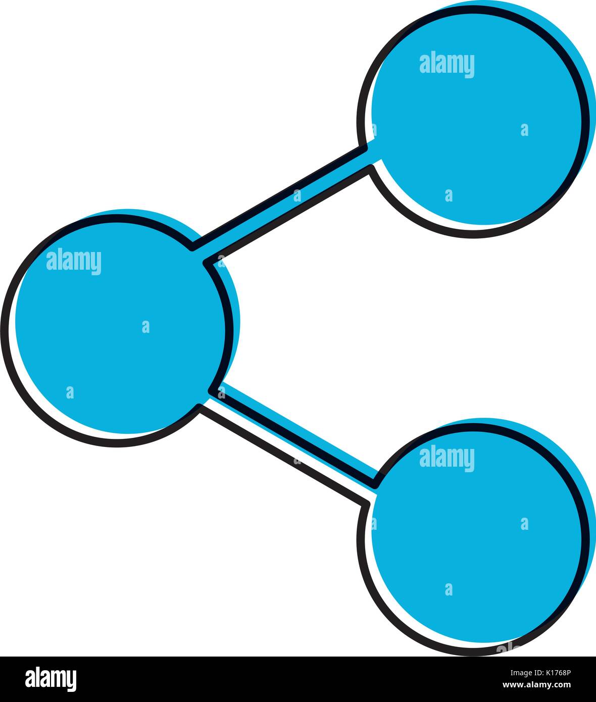 share symbol isolated icon Stock Vector Image & Art - Alamy