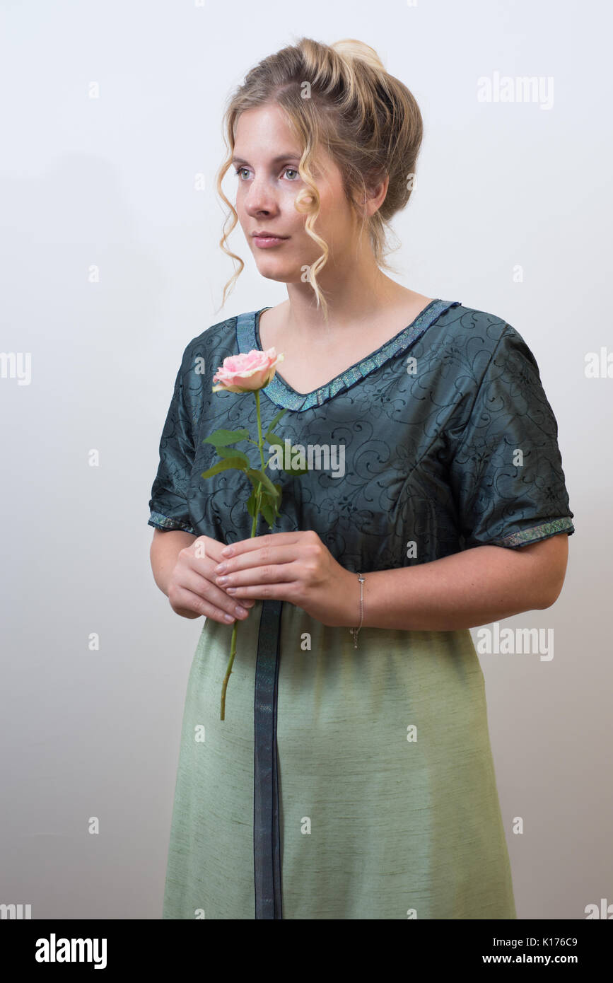 Regency woman hi-res stock photography and images - Alamy