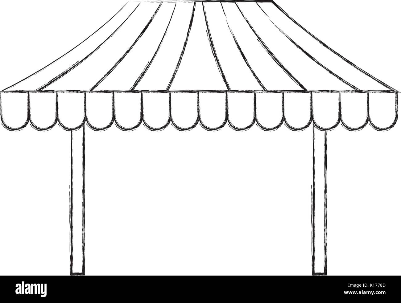 Urban vendor cart Black and White Stock Photos & Images - Alamy