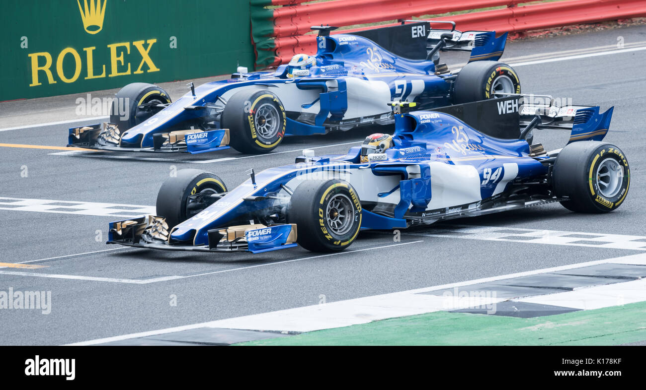 The helmet of marcus ericsson hi-res stock photography and images - Alamy