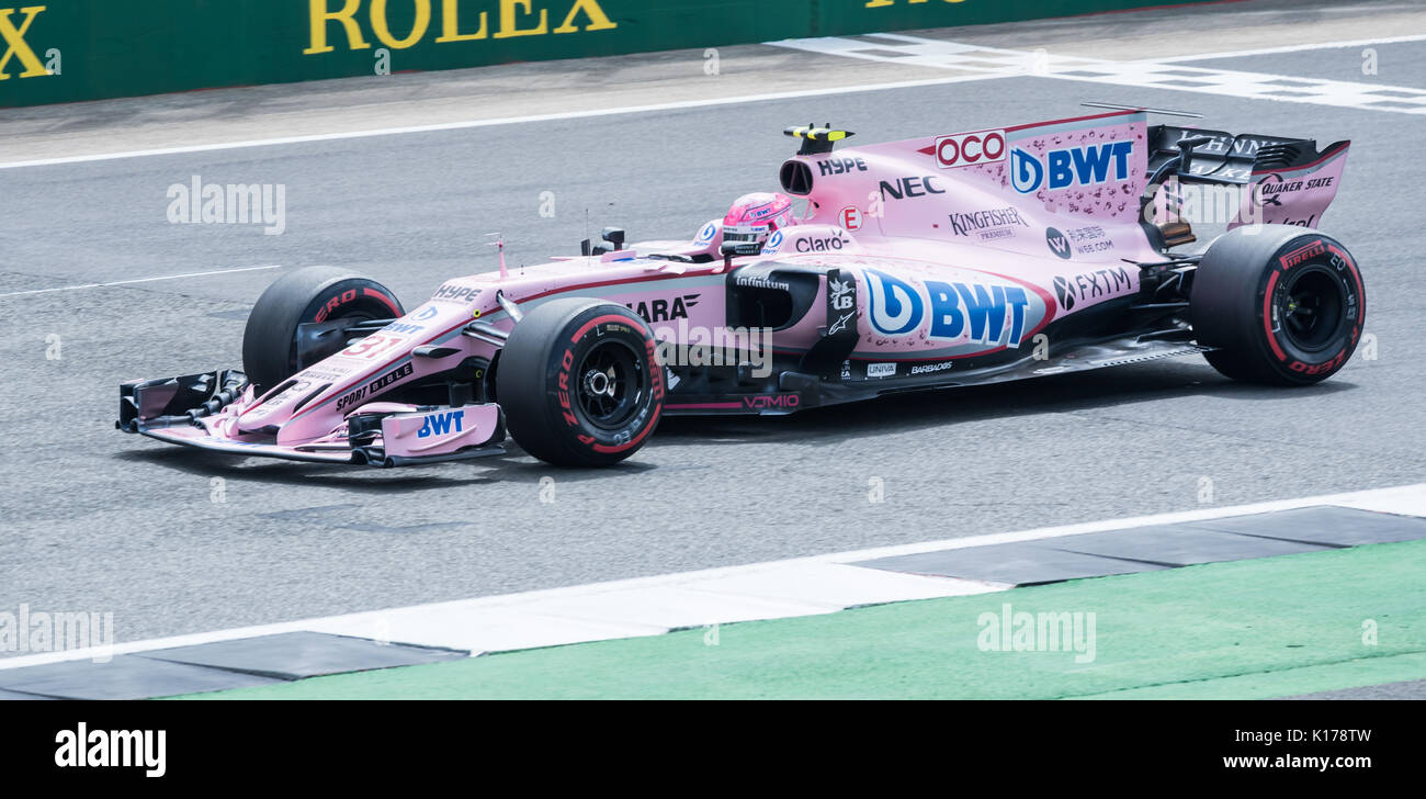 Esteban Ocon Photography - Nick Harrison Stock Photo - Alamy