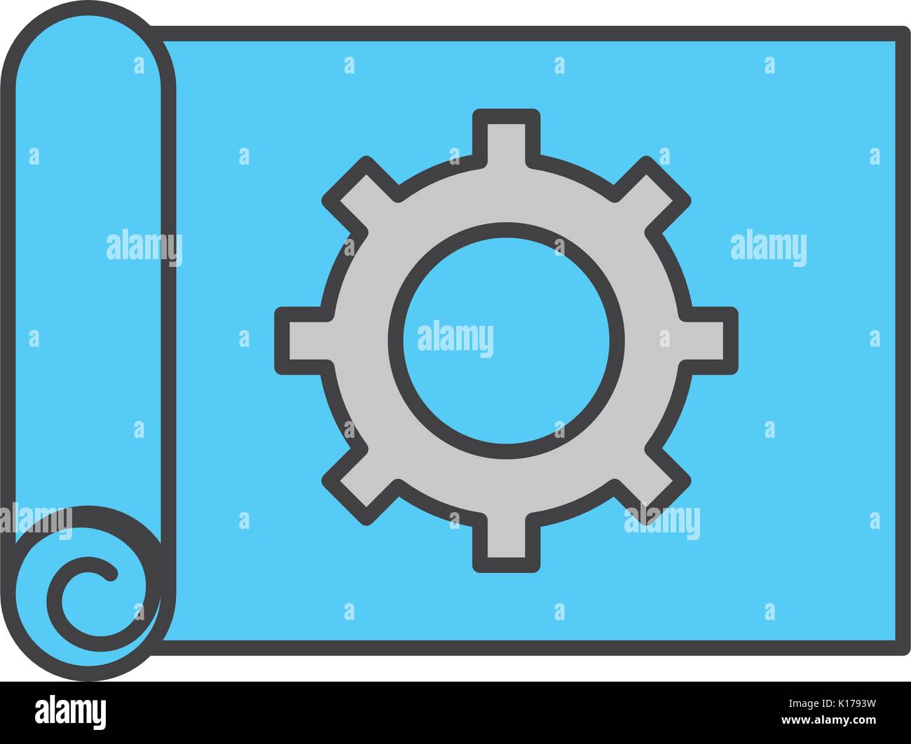 plane construction with gear Stock Vector Image & Art - Alamy