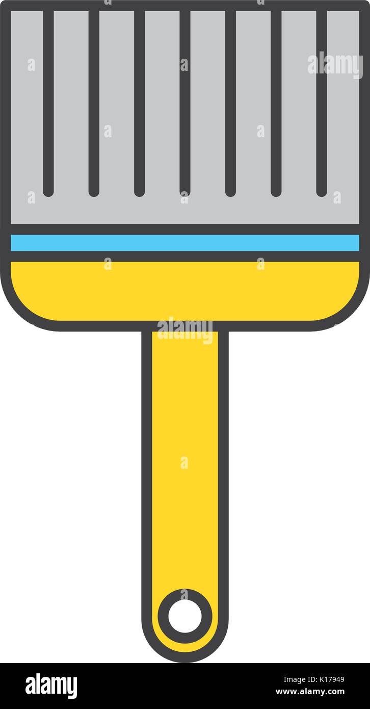 brush tool isolated icon Stock Vector Image & Art - Alamy