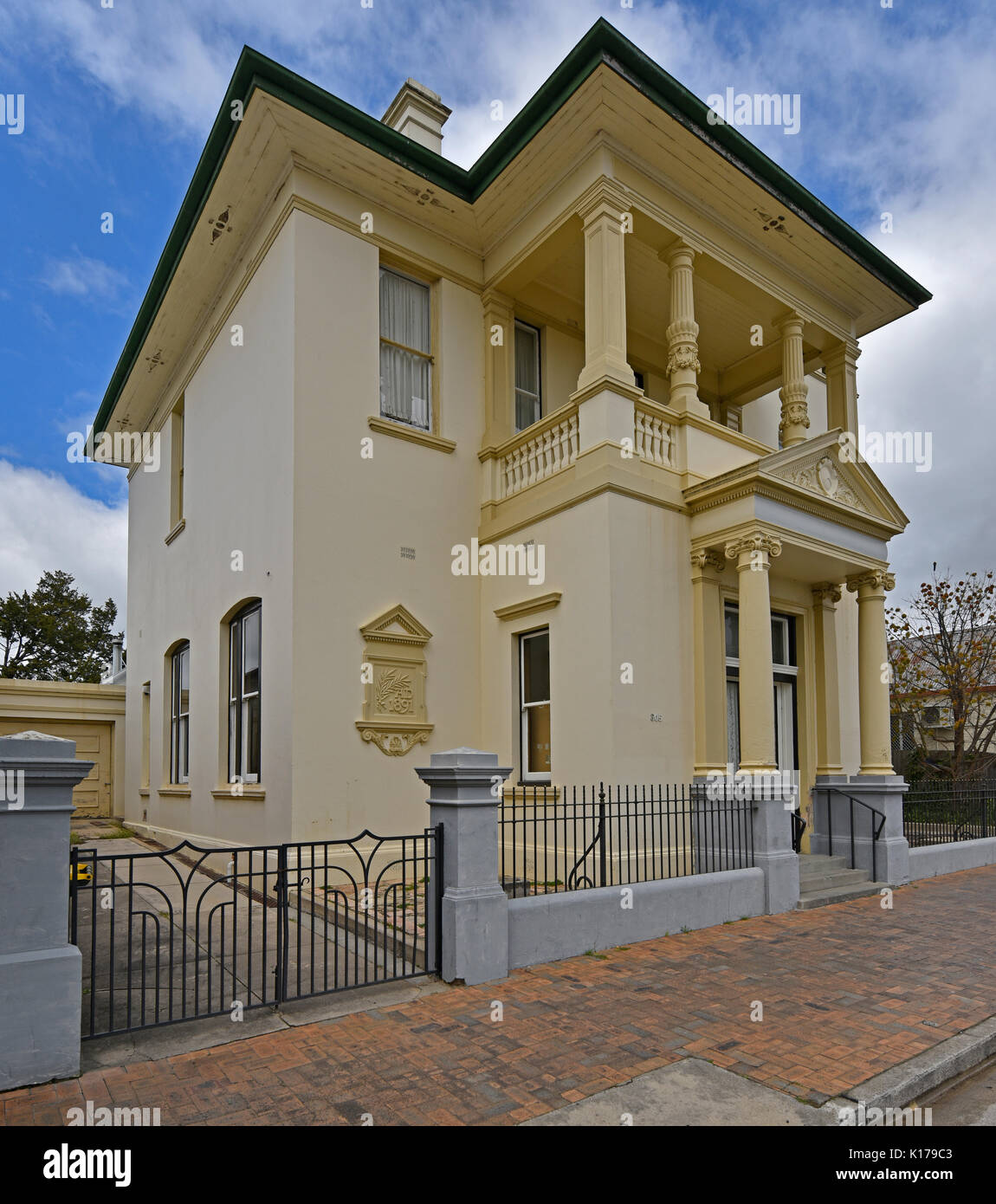 historic house built in 1891 in Tenterfield main street in northern nsw ...