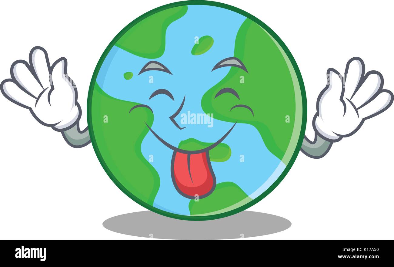 Waiting world globe character cartoon Stock Vector Image & Art - Alamy